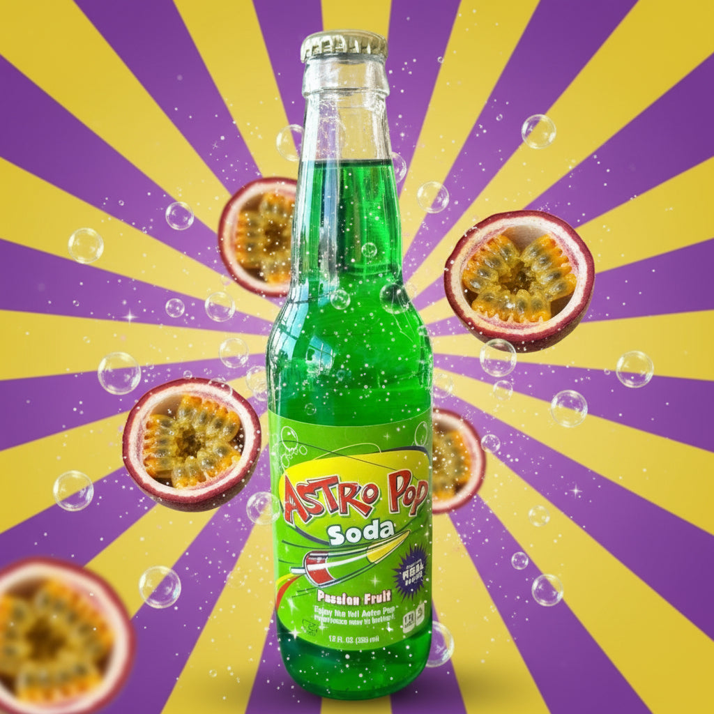 Astro Pop Soda Passionfruit – Le Shack à Snack
