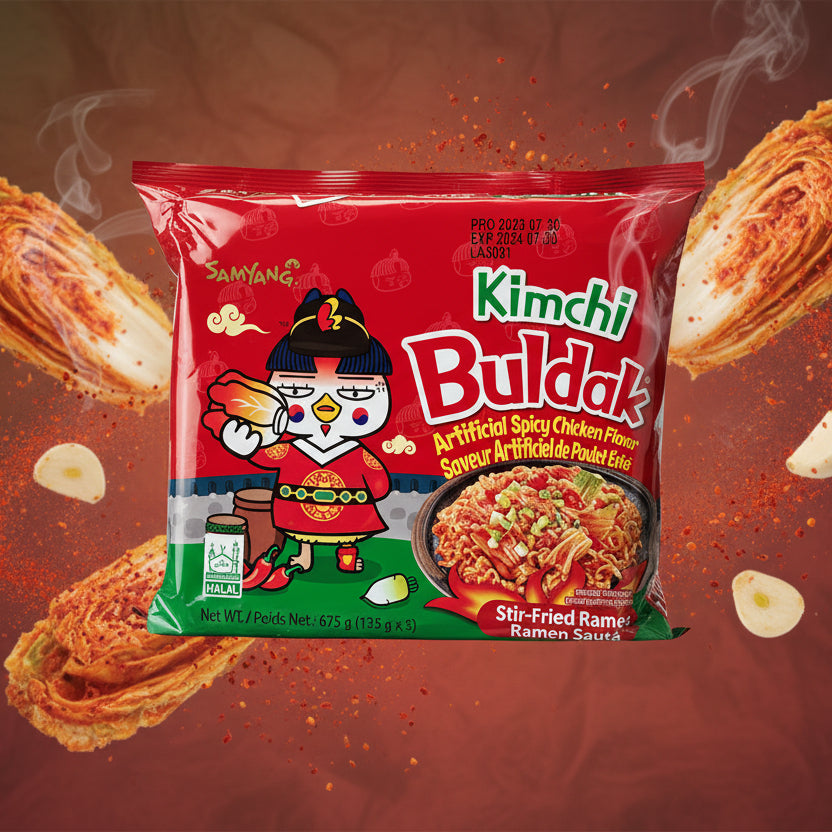 Buldak Kimchi (5 Pack) – Le Shack à Snack
