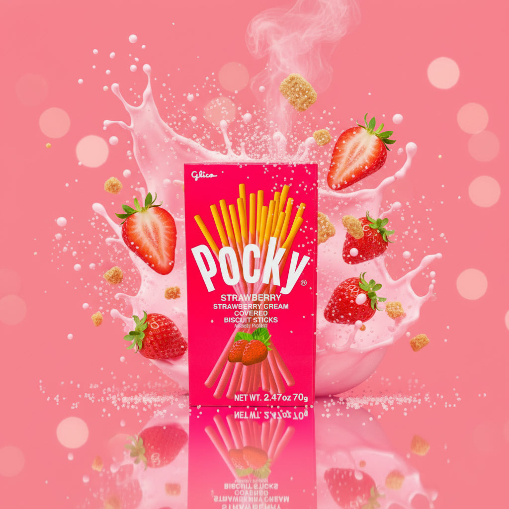 Pocky Fraise à la crème – Le Shack à Snack