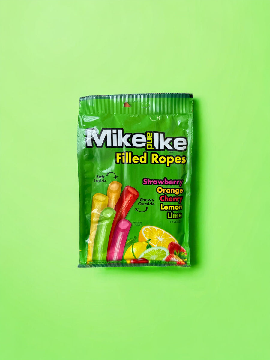 Mike and Ike filled ropes – Le Shack à Snack