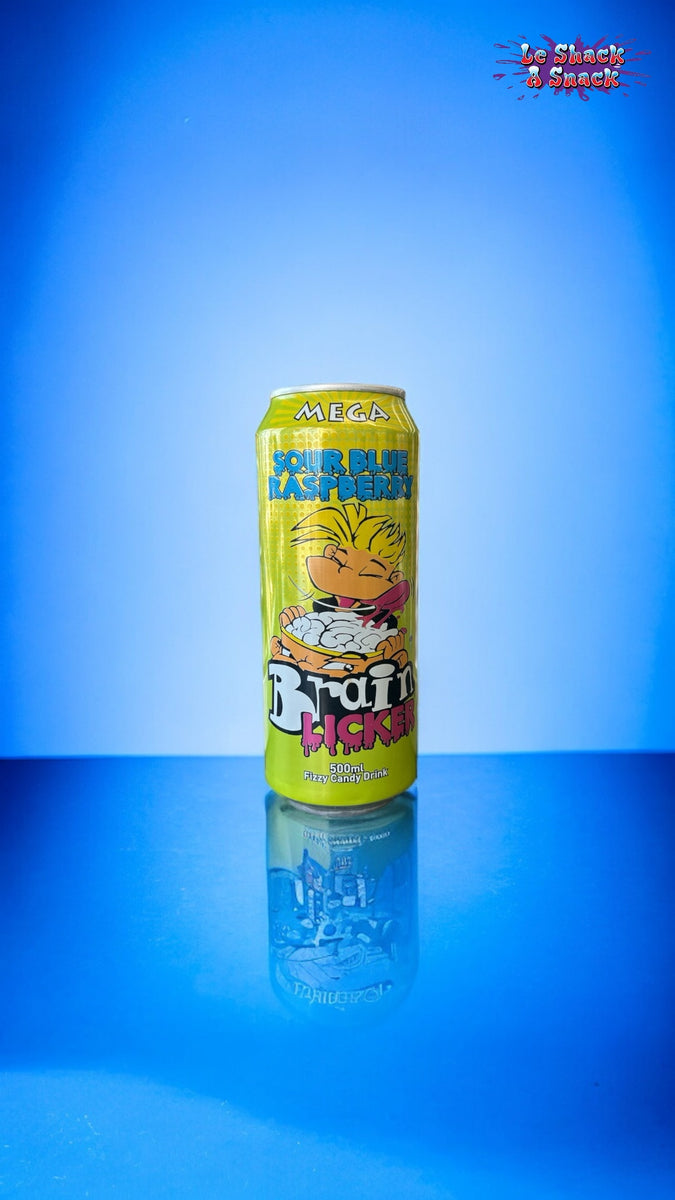 Mega sour blue raspberry brain licker – Le Shack à Snack