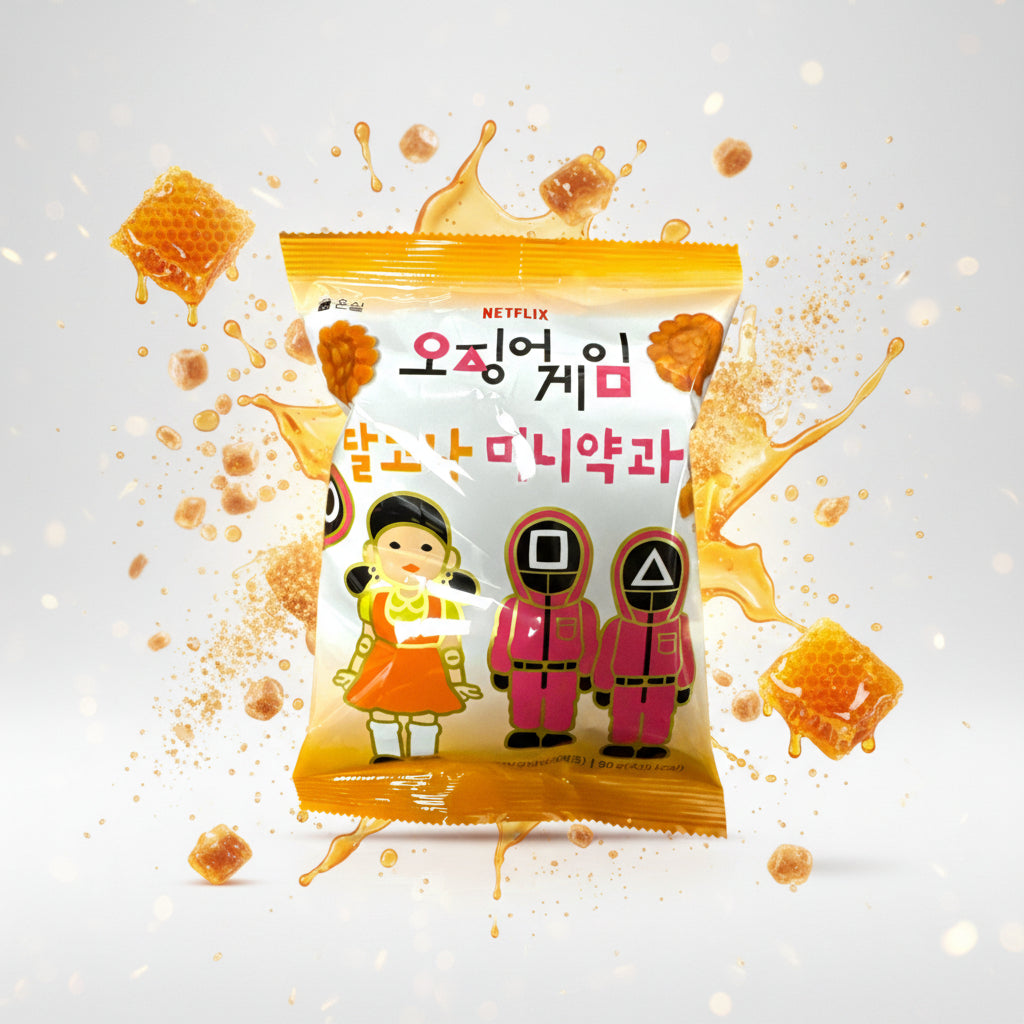 Squid Game Dalgona Mini Yakgwa – Le Shack à Snack