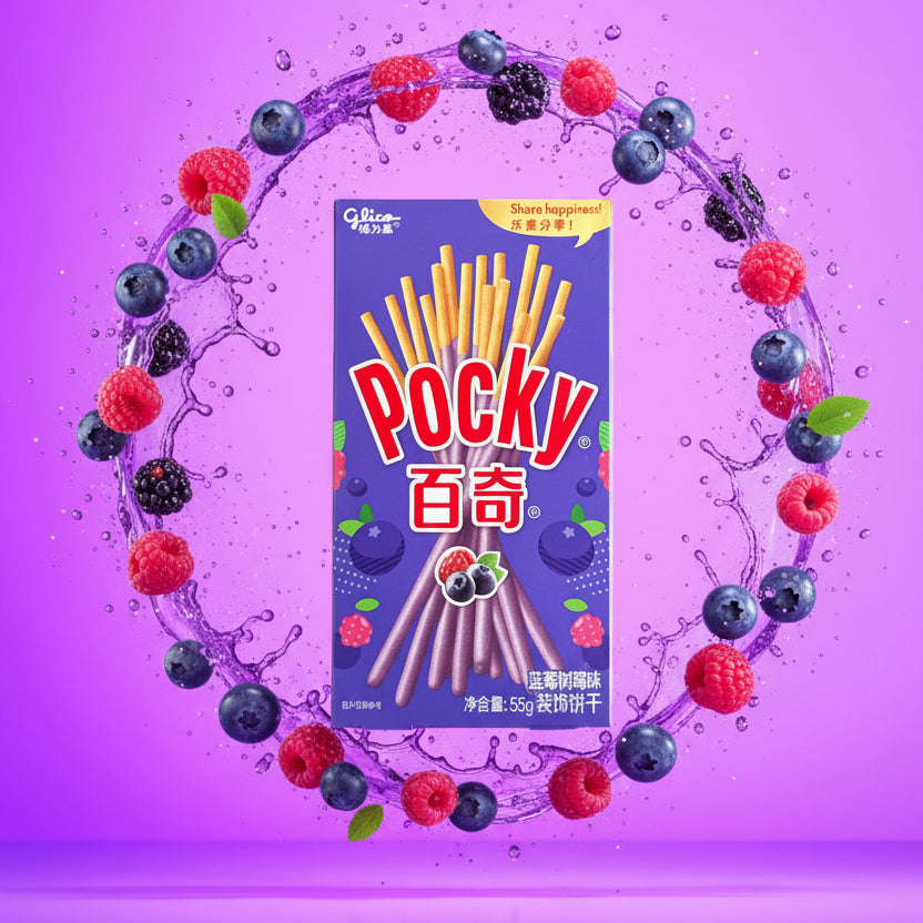 Pocky Blueberry Rasbperry – Le Shack à Snack