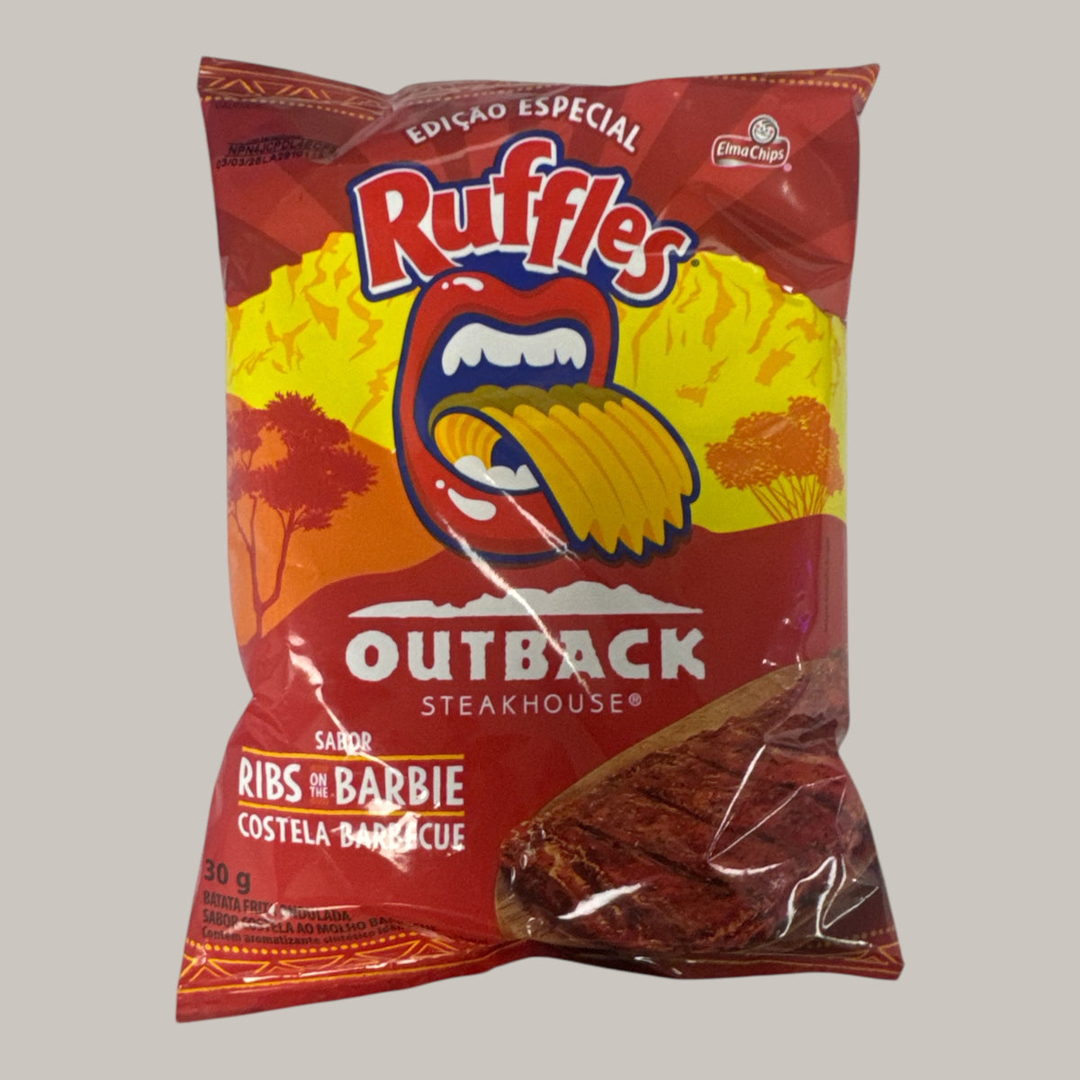 Ruffles Outback Steakhouse ribs on the bbq 30g – Le Shack à Snack