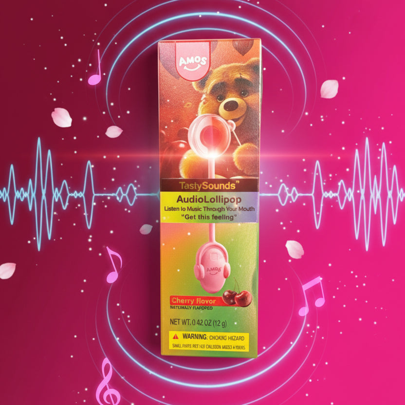 Tasty Sounds Lollipop Get This Feeling Music Cherry – Le Shack à Snack