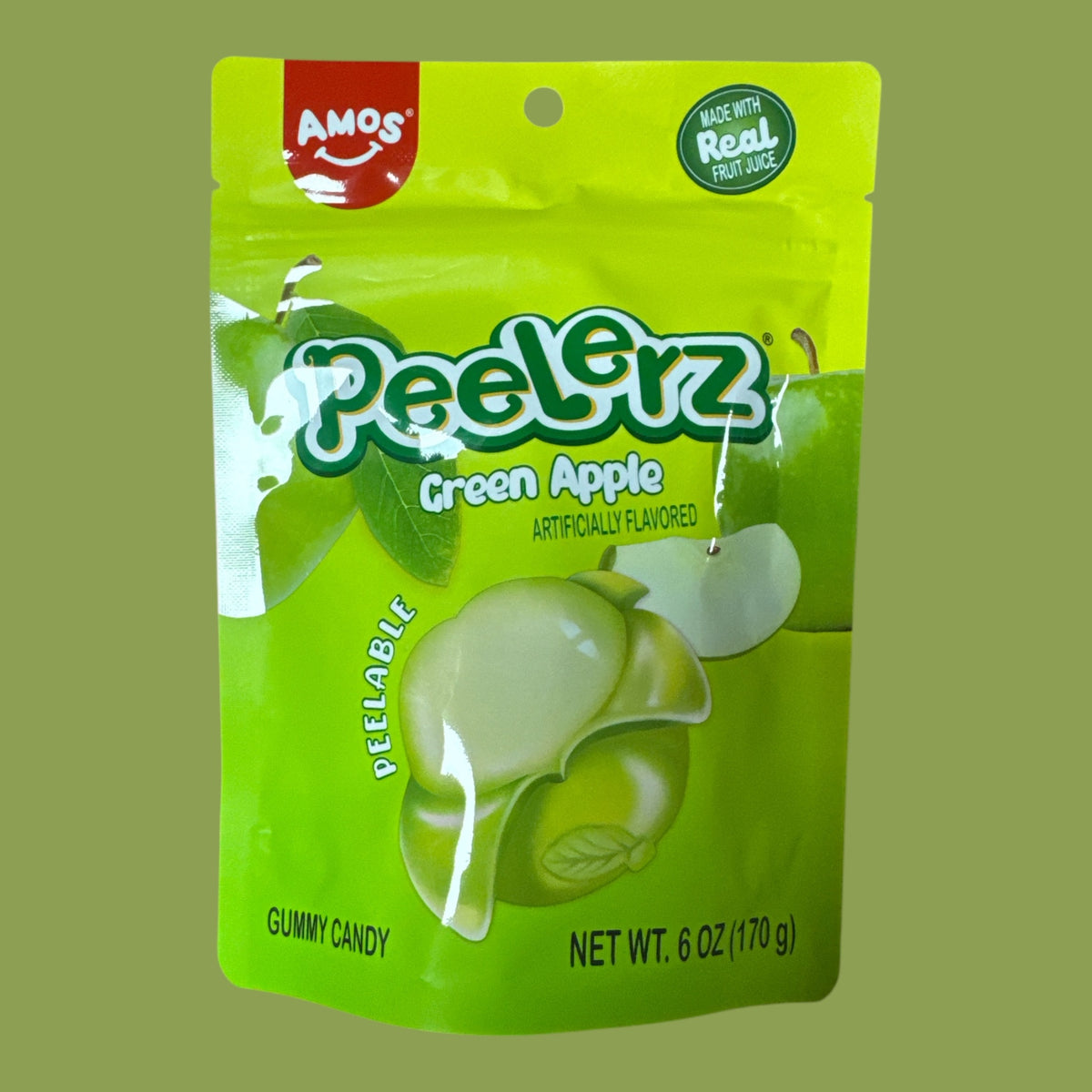 Amos Peelerz Green Apple – Le Shack à Snack