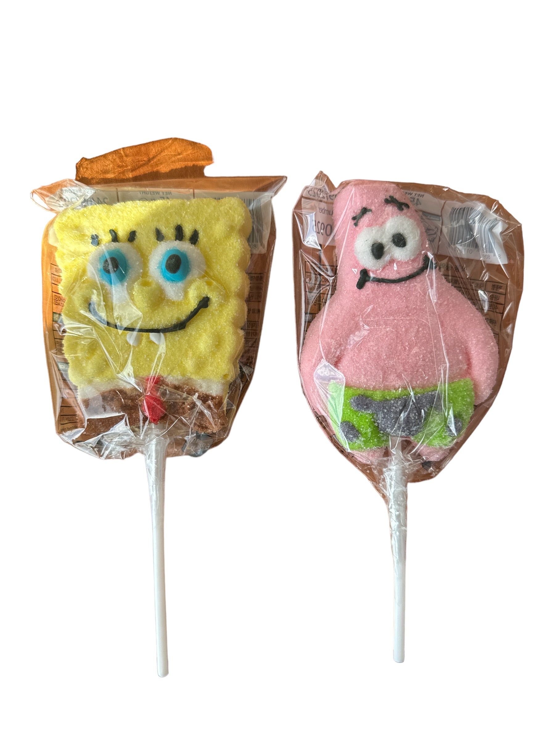 Spongebob marshmallow pop – Le Shack à Snack