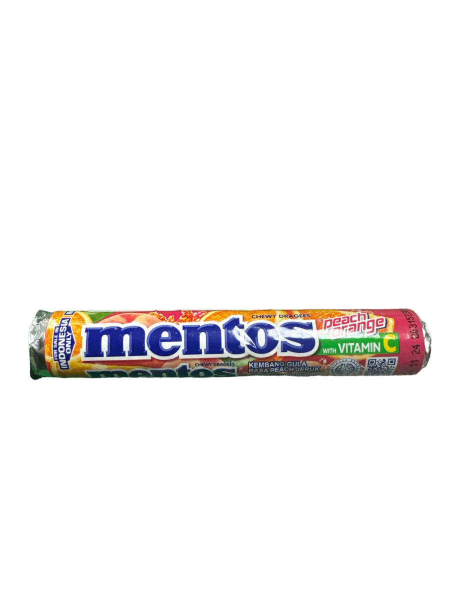 Mentos peach orange – Le Shack à Snack