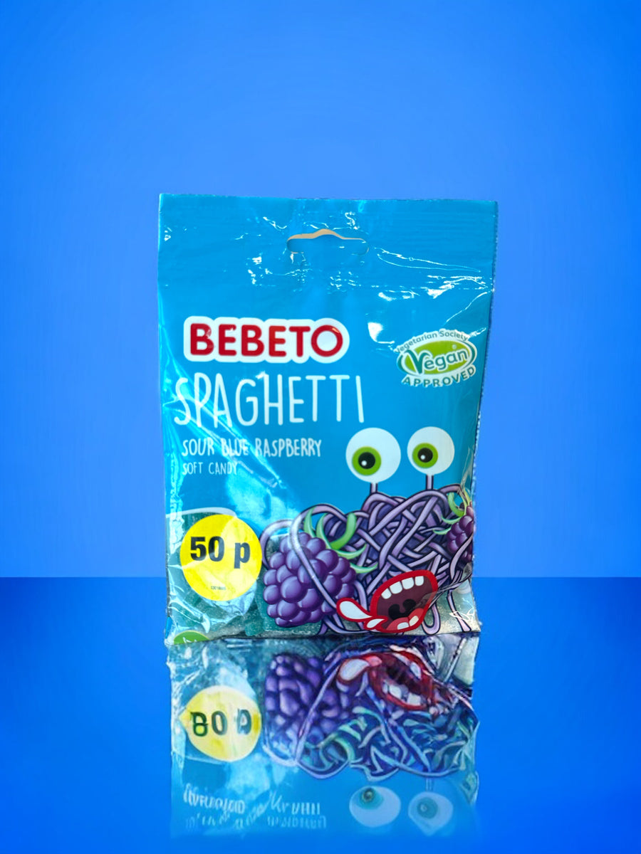 Bebeto spaghetti blue raspberry – Le Shack à Snack