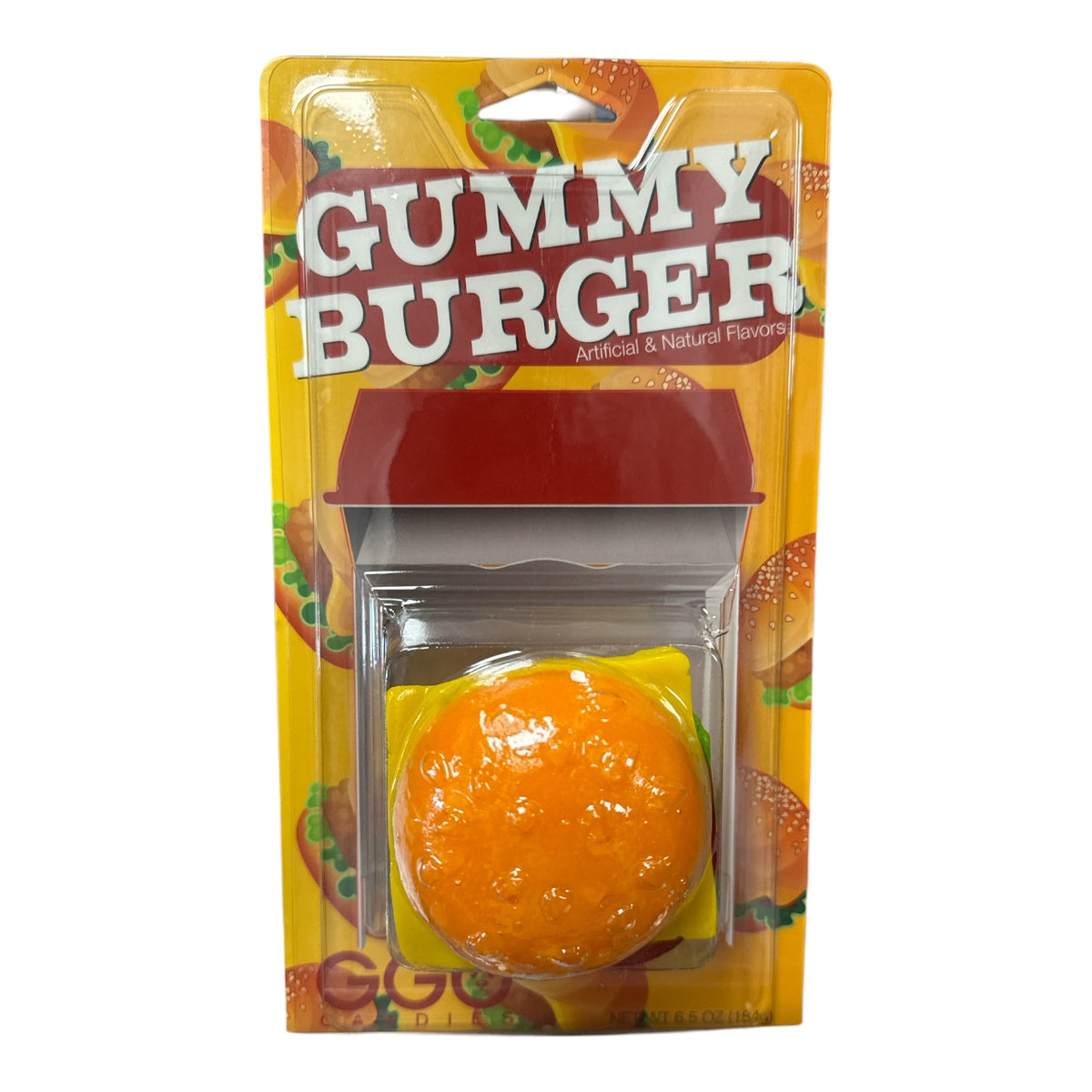 Giant gummy burger – Le Shack à Snack