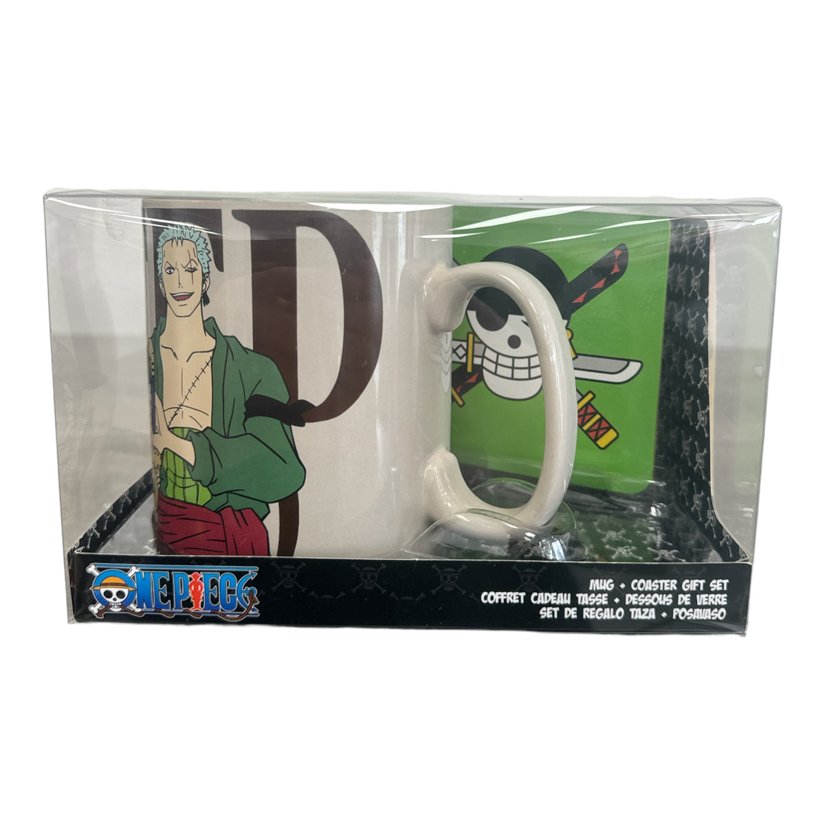 One Piece Zoro Tasse et sous-verre – Le Shack à Snack