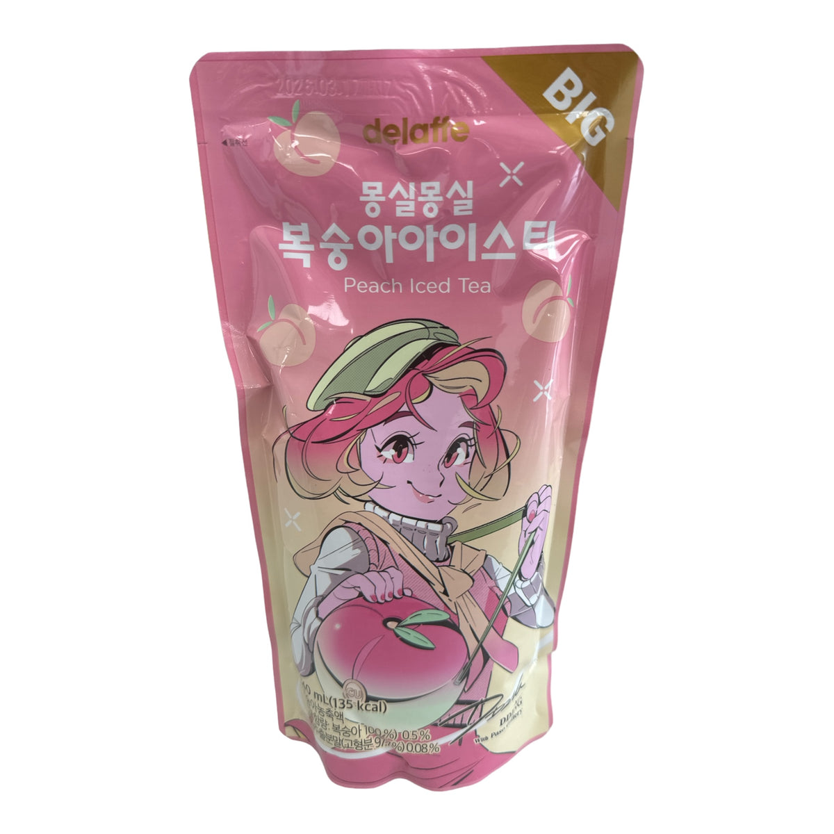 Delaffe peach ice tea – Le Shack à Snack