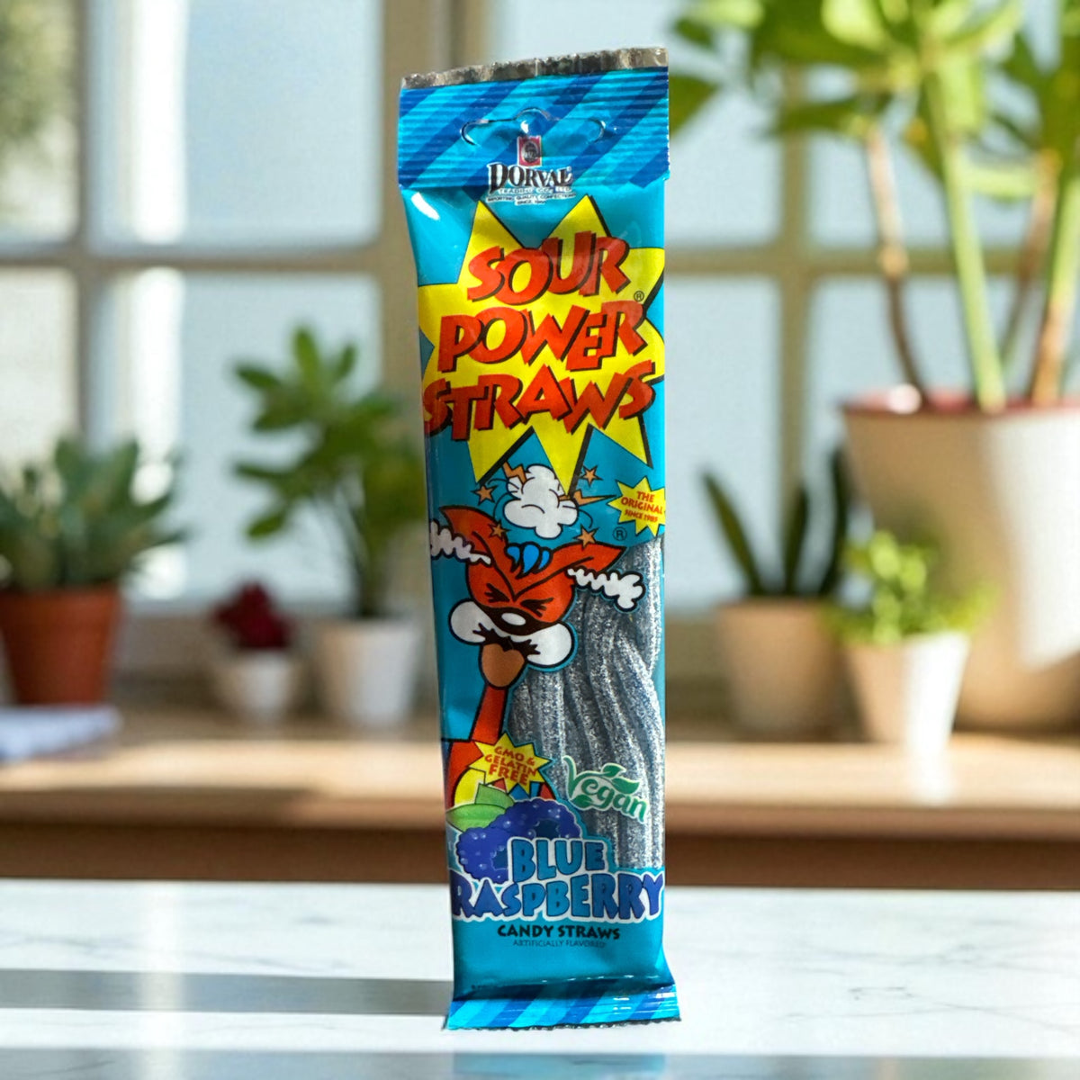Sour Power Straws Blue Rasberry – Le Shack à Snack