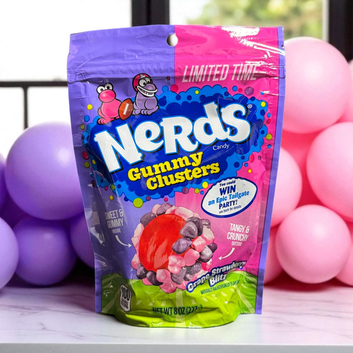 Nerds gummy clusters grape strawberry blitz – Le Shack à Snack