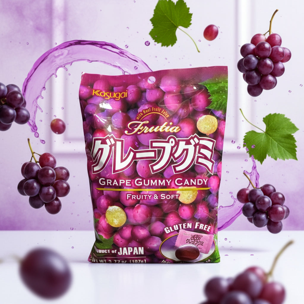 Kasugai Japanese Grape Gummy – Le Shack à Snack