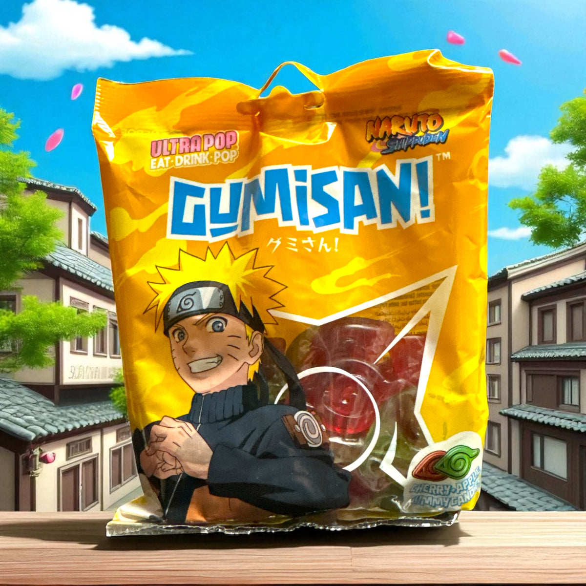 Gumisan Naruto cherry apple gummies – Le Shack à Snack