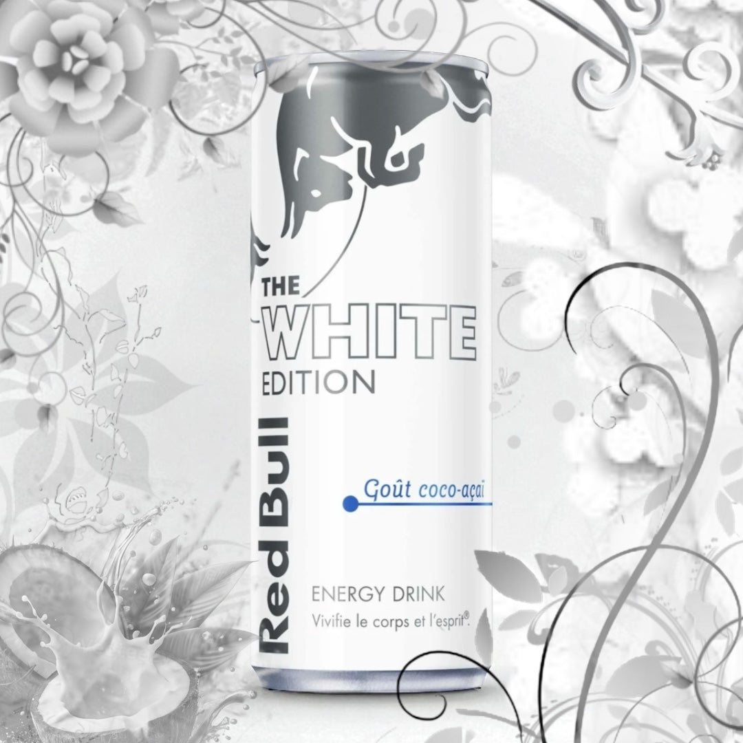 Red Bull White Editon Coconut & Açai (France 🇫🇷) – Le Shack à Snack