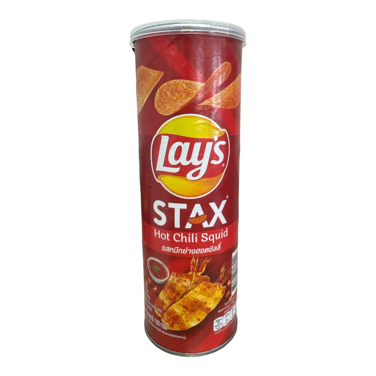 Lays stax hot chili squid – Le Shack à Snack
