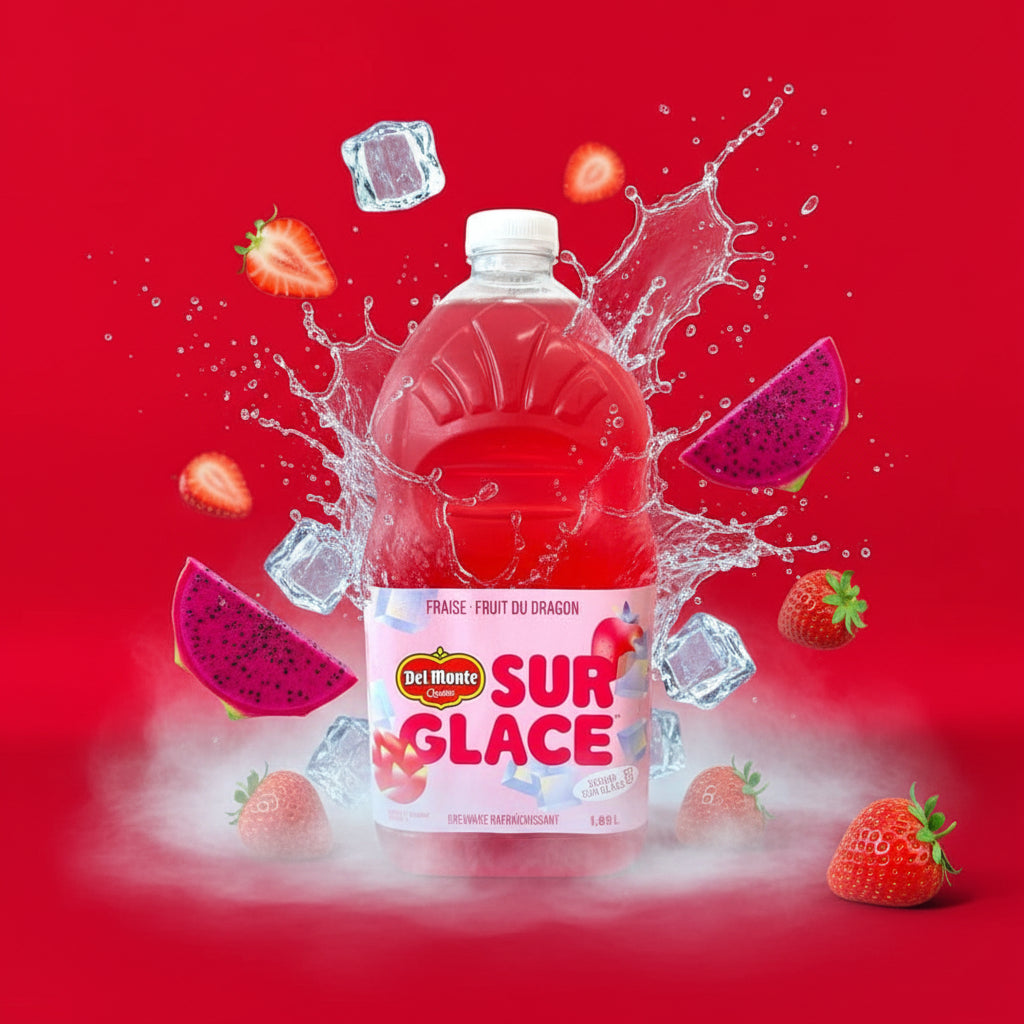 Del Monte Strawberry Dragonfruit on ice – Le Shack à Snack
