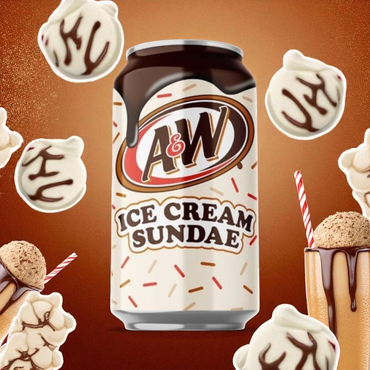A&W Ice Cream Sundae Soda – Le Shack à Snack