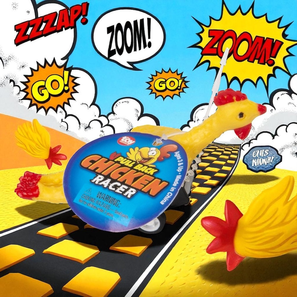 Pull Back Chicken Racer – Le Shack à Snack