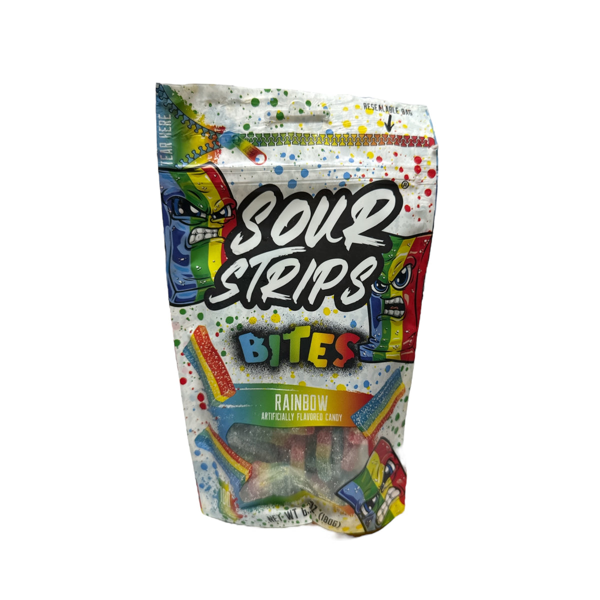 Sour strip bites rainbow – Le Shack à Snack