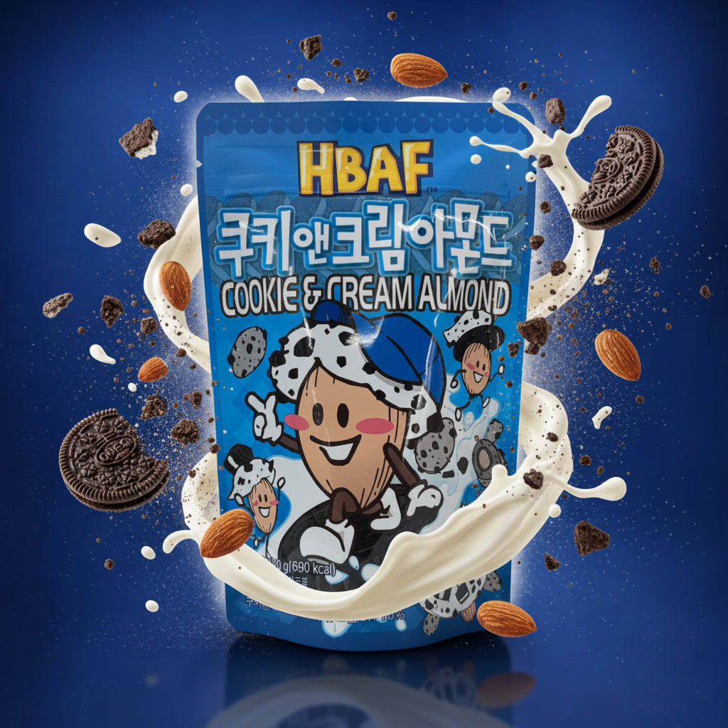HBAF Almonds Cookies and Cream – Le Shack à Snack