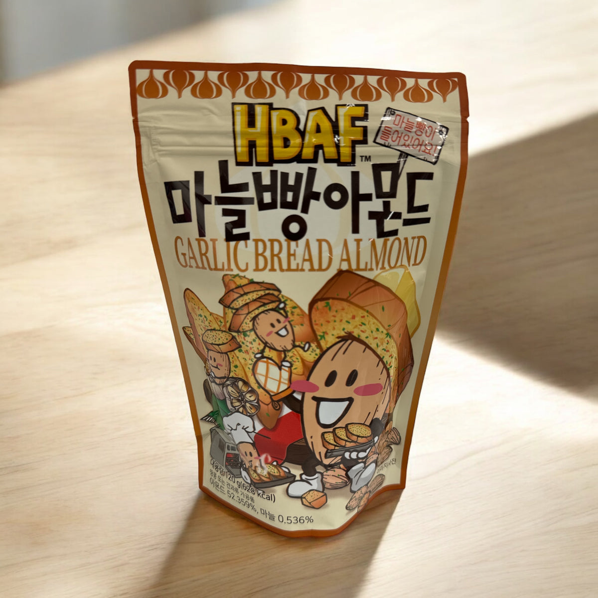 HBAF Garlic Bread Almonds – Le Shack à Snack