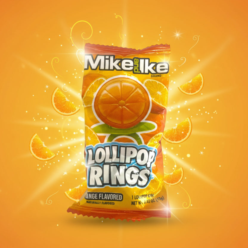 Mike and ike lollipop ring – Le Shack à Snack
