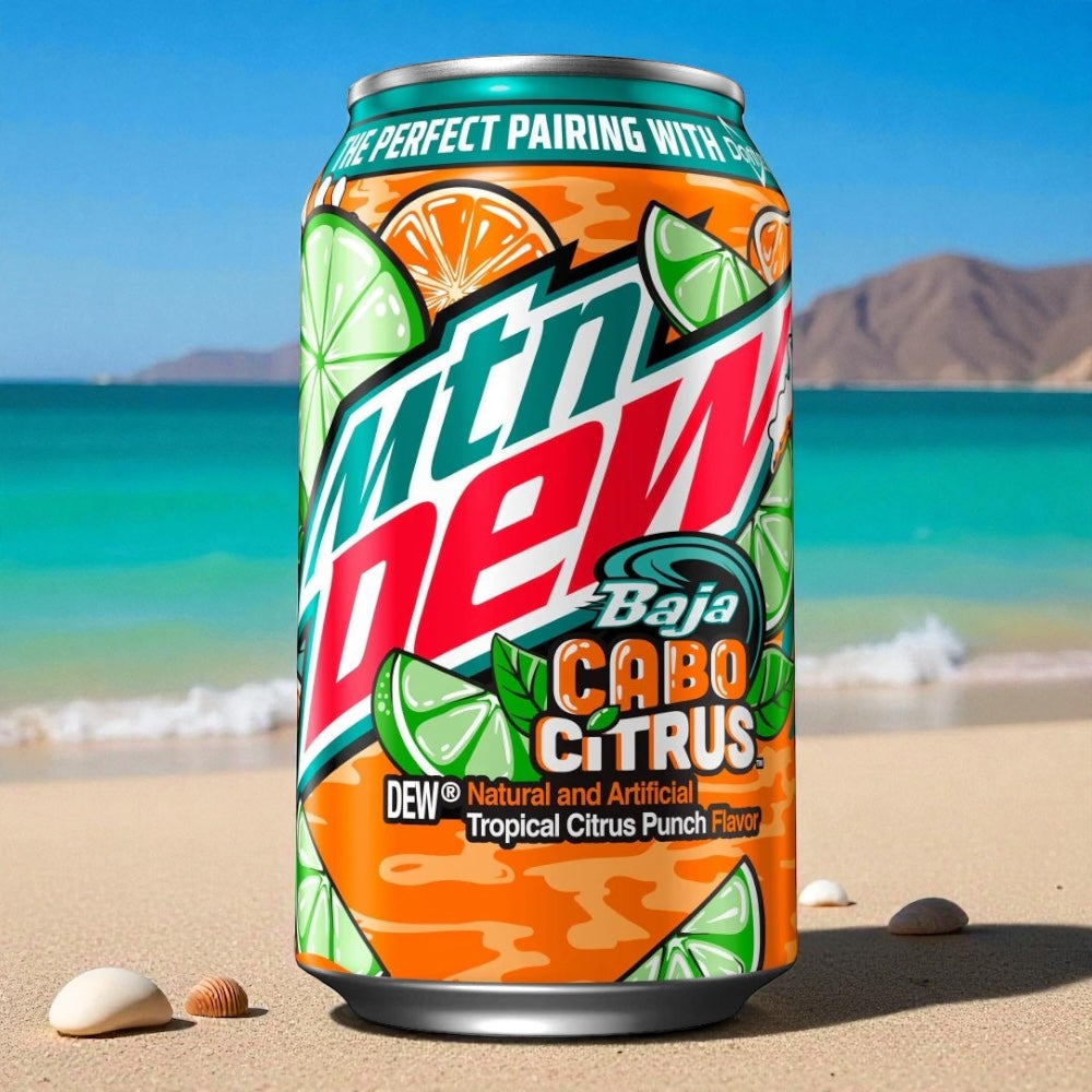 Mountain Dew Baja Cabo Citrus – Le Shack à Snack