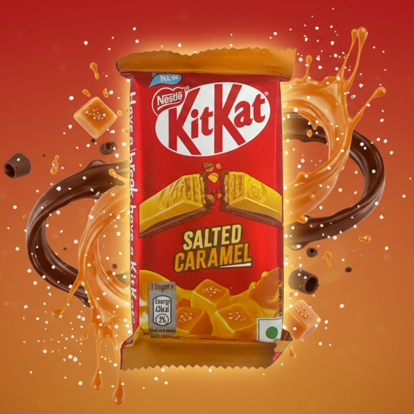 Kit kat salted caramel – Le Shack à Snack