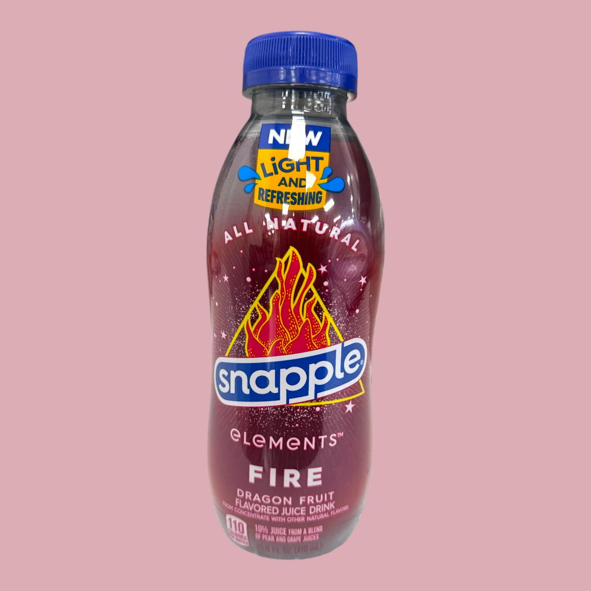 Snapple Elements -Fire- dragonfruit – Le Shack à Snack