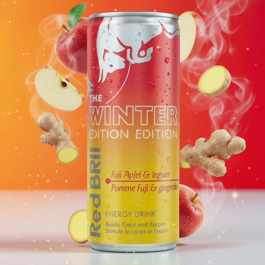 Red Bull Winter Edition Fuji Apple Ginger (France) – Le Shack à Snack