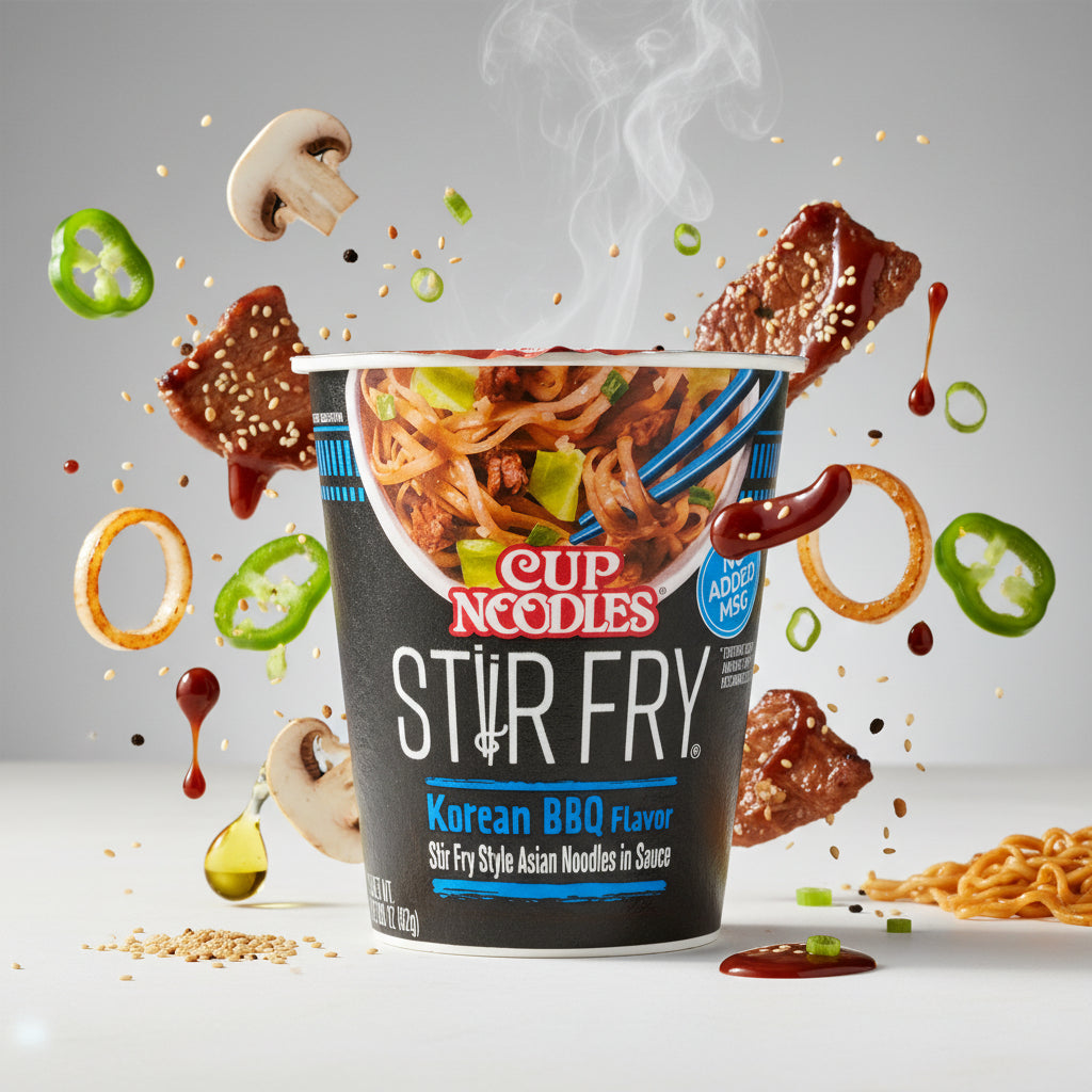 Cup noodles korean bbq – Le Shack à Snack