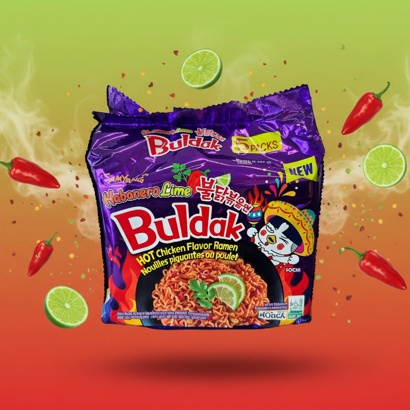 Buldak Habanero Lime (5 Pack) – Le Shack à Snack