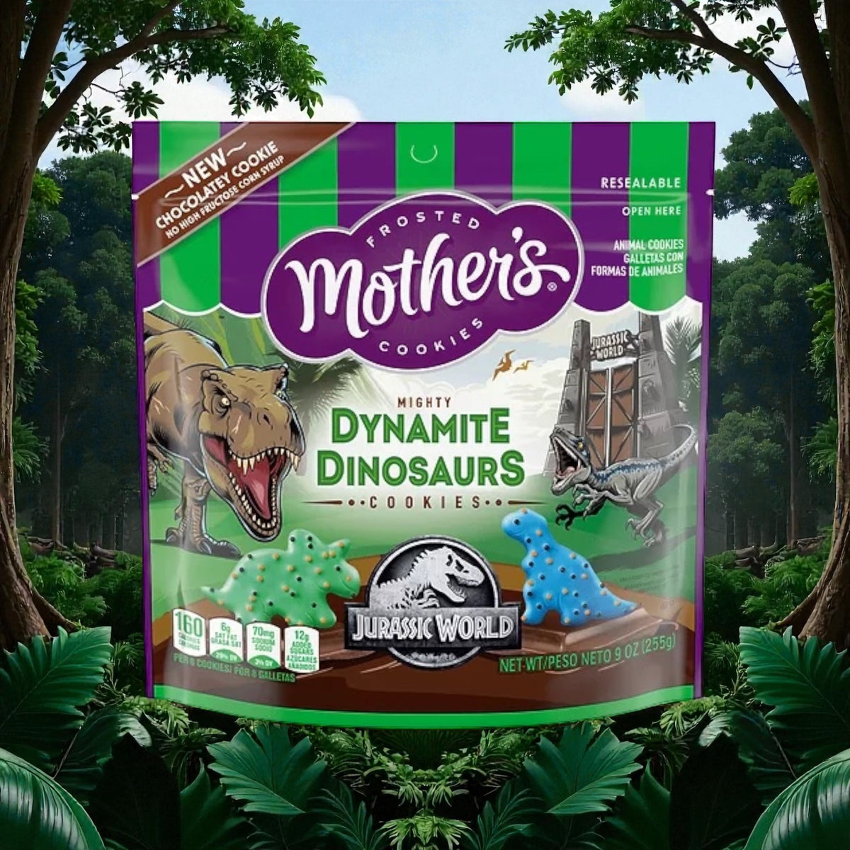 Frosted Mother’s Cookies Dynamite Dinosaurs – Le Shack à Snack