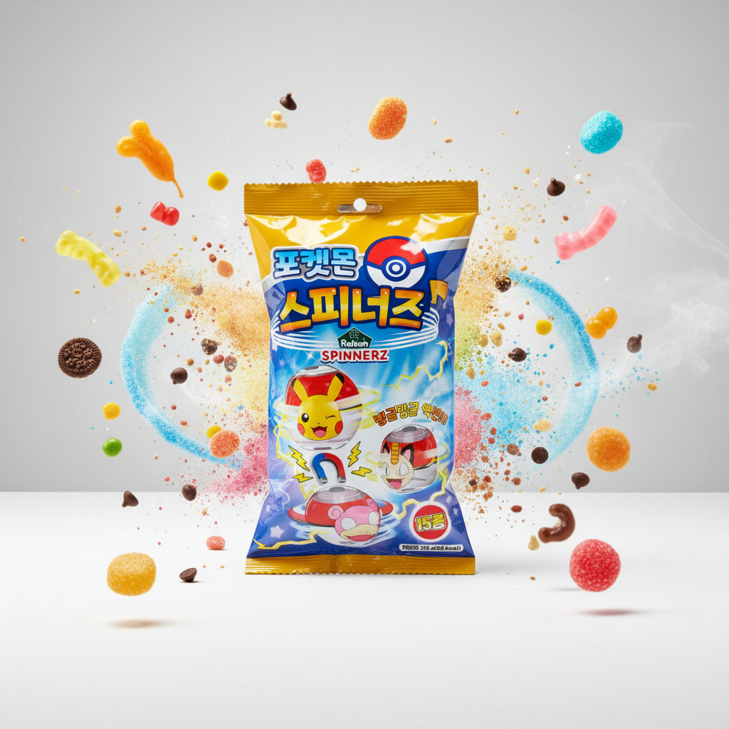 Reikon pokémon spinnerz – Le Shack à Snack