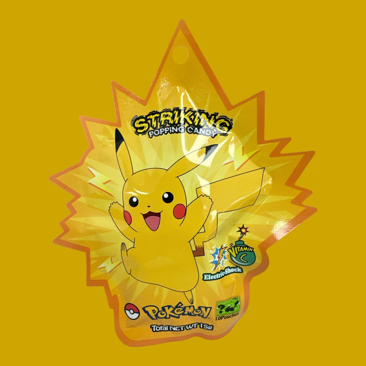 Striking popping candy pikachu lemon – Le Shack à Snack