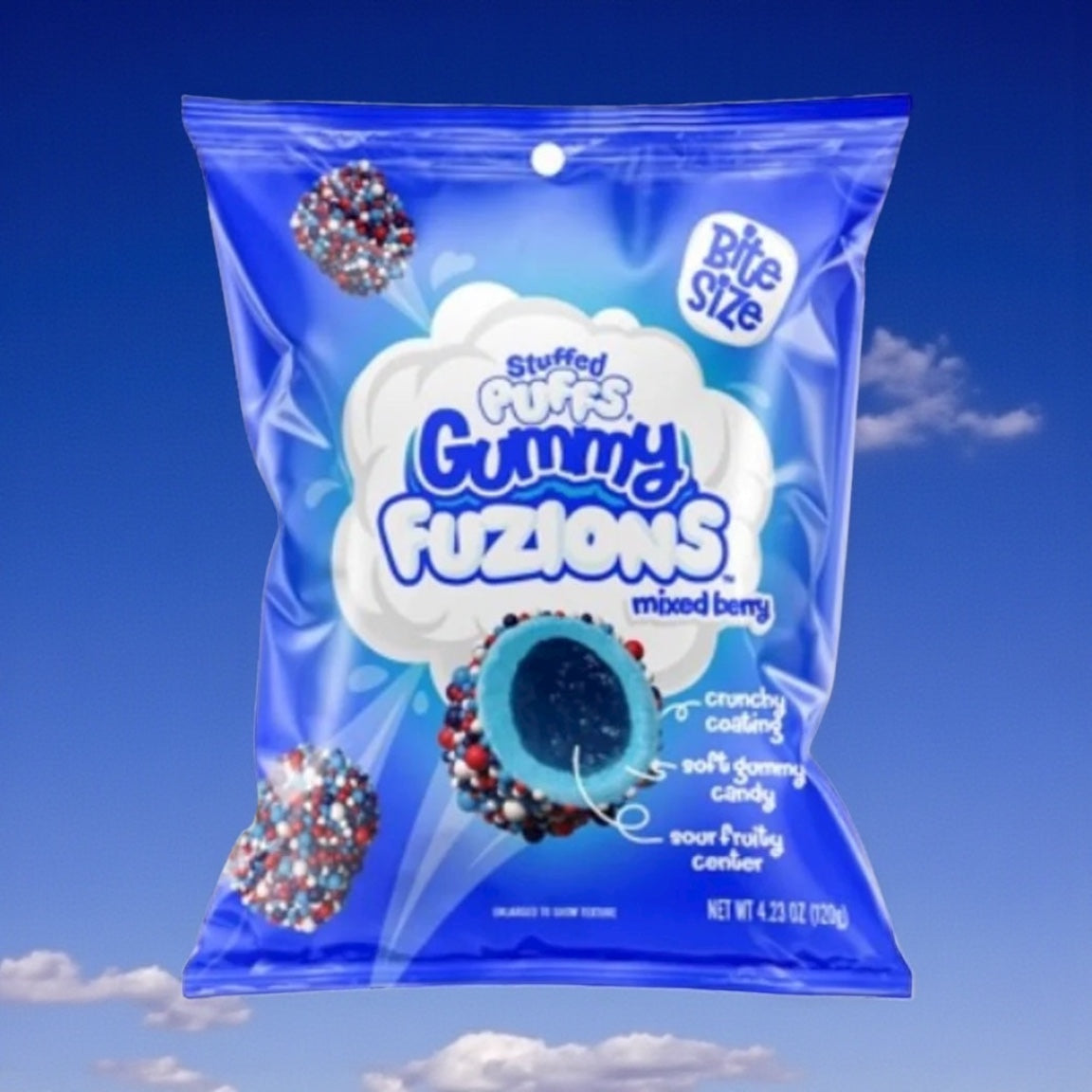 Stuffed Puffs Gummy Fusion Mixed Berry – Le Shack à Snack