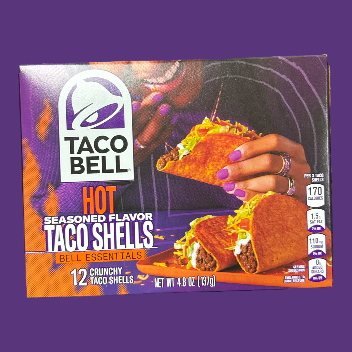 Taco Bell hot taco shells – Le Shack à Snack