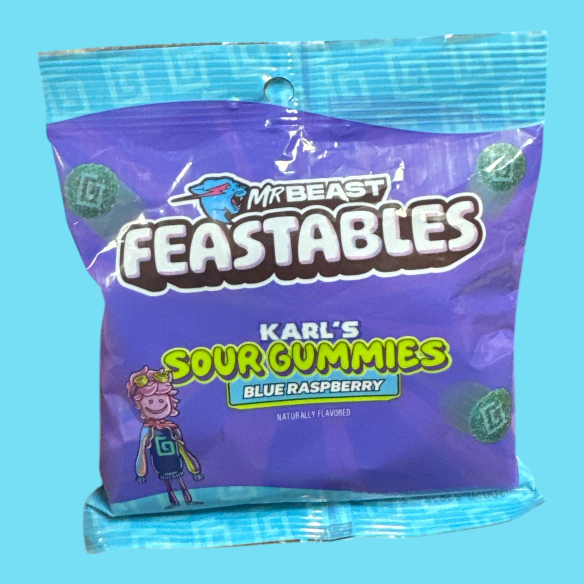 Feastables Karl gummies blue raspberry – Le Shack à Snack