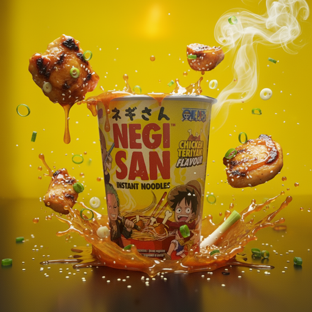 One Piece chicken teriyaki cup noodle – Le Shack à Snack
