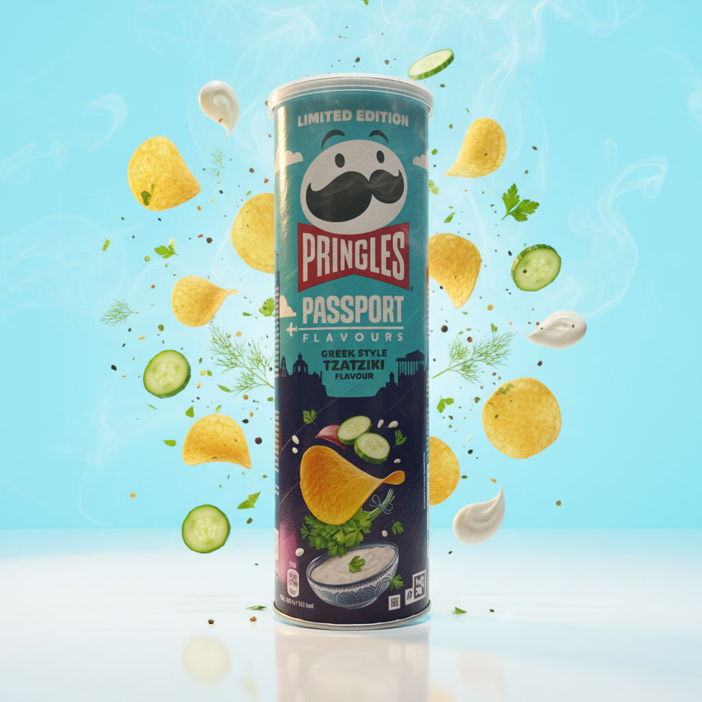 Pringles passport greek tzatziki – Le Shack à Snack