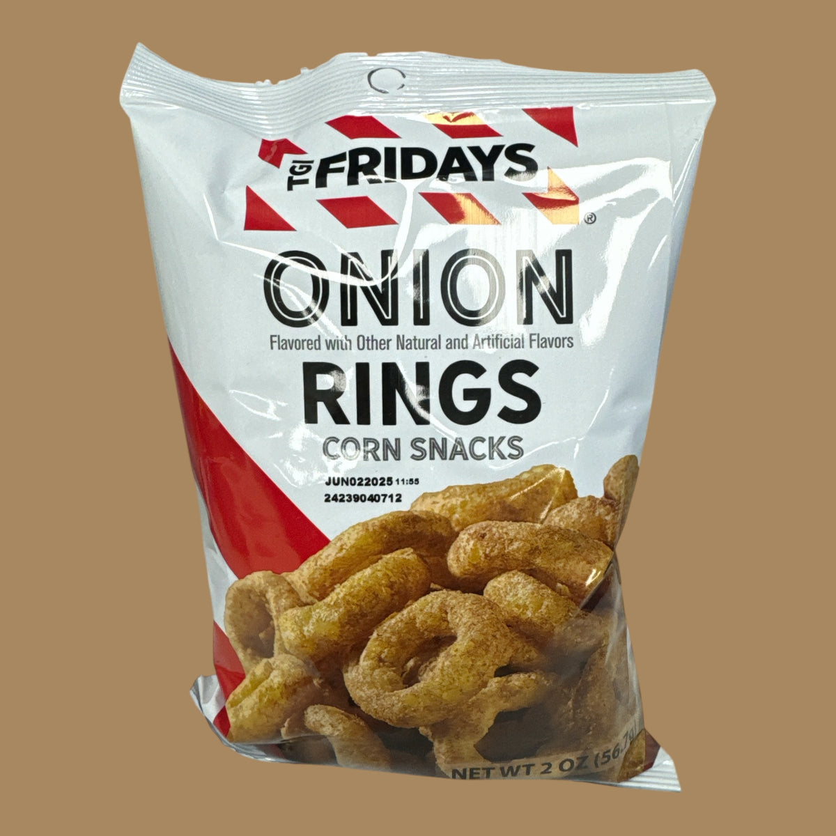 TGI Fridays onion rings corn snacks – Le Shack à Snack