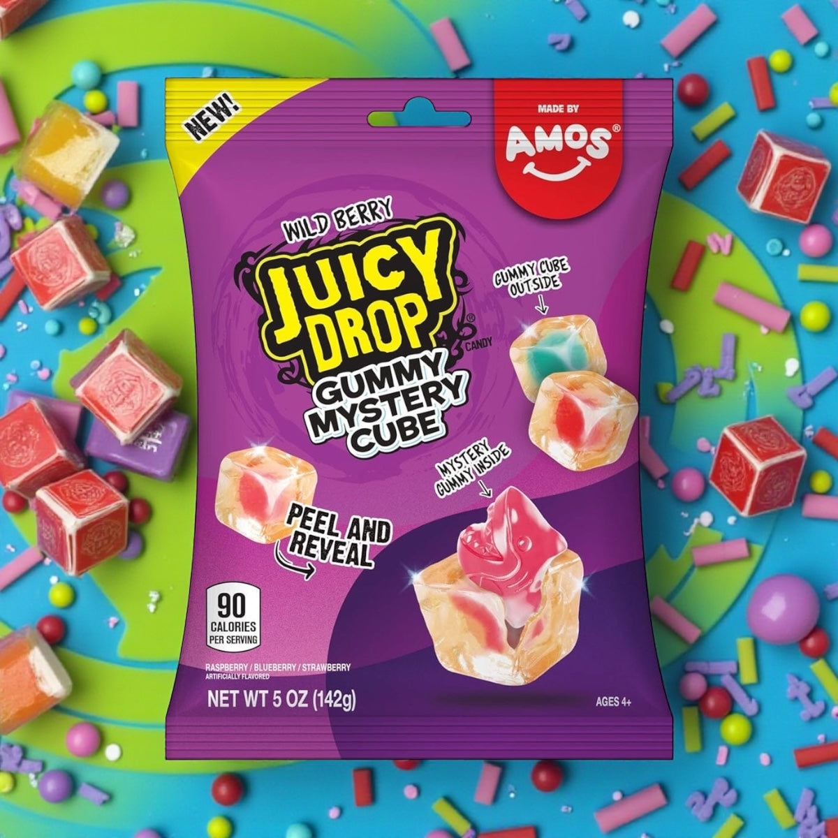 Juicy Drop Gummy Mystery Cube WildBerry – Le Shack à Snack