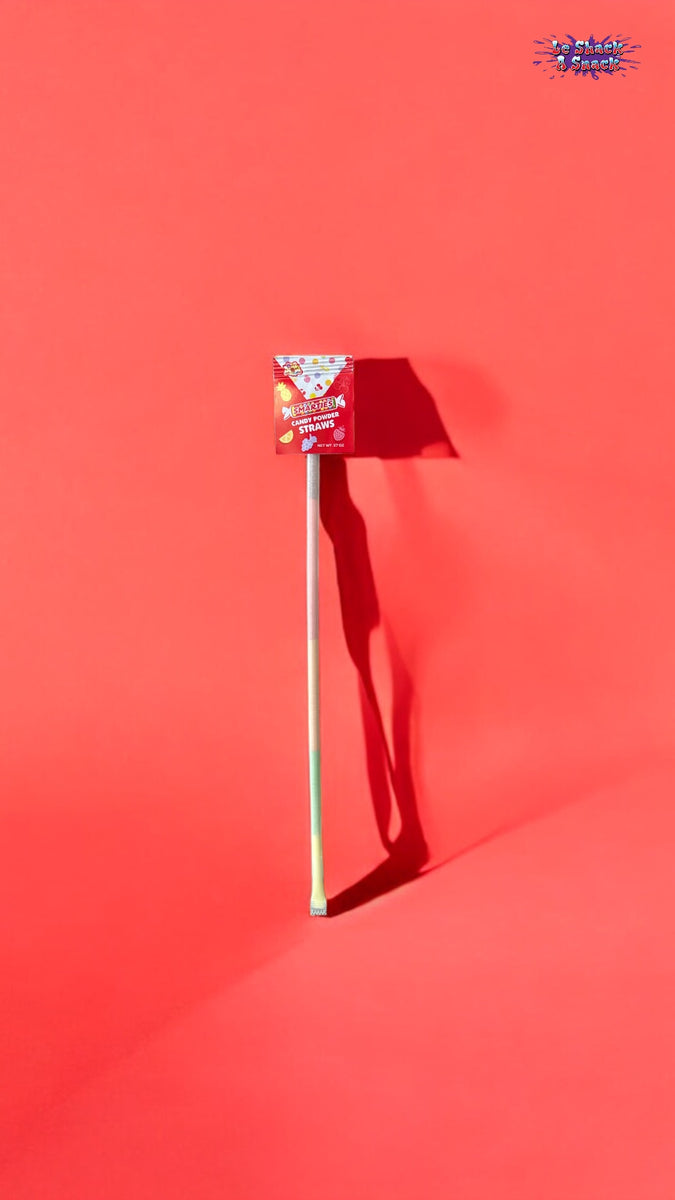 Smarties powder straws – Le Shack à Snack