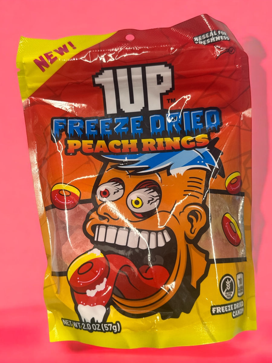 1UP PEACH RINGS – Le Shack à Snack