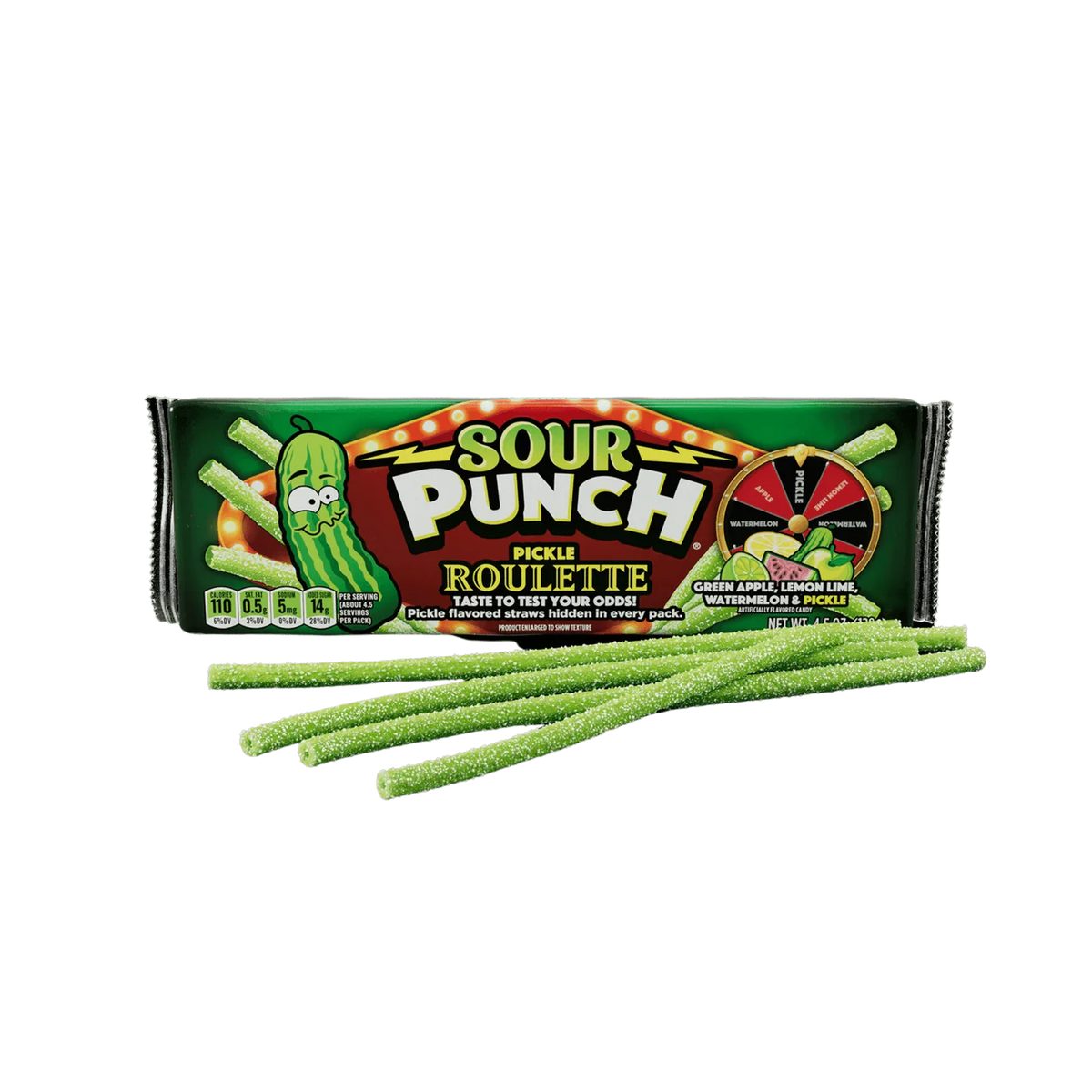 Sour punch pickle roulette – Le Shack à Snack