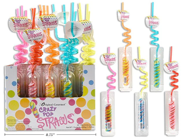Crazy pop straw – Le Shack à Snack