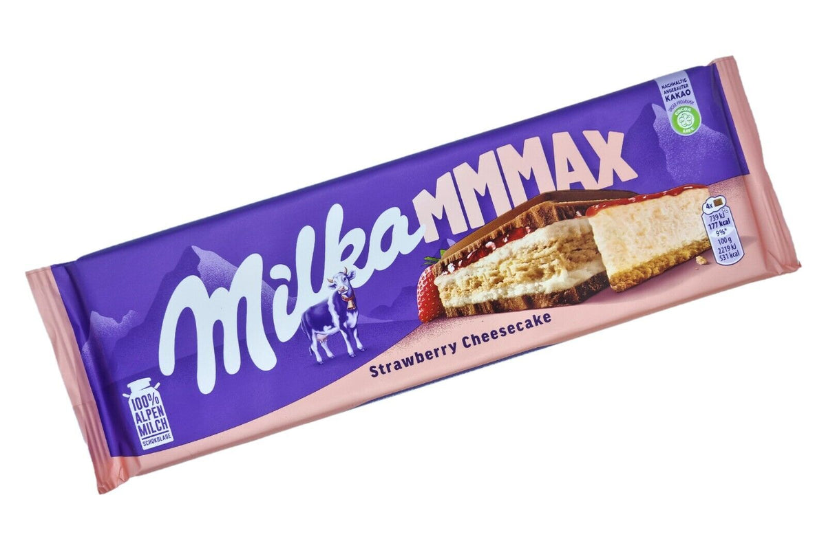 Milka Mmmax Strawberry Cheesecake – Le Shack à Snack